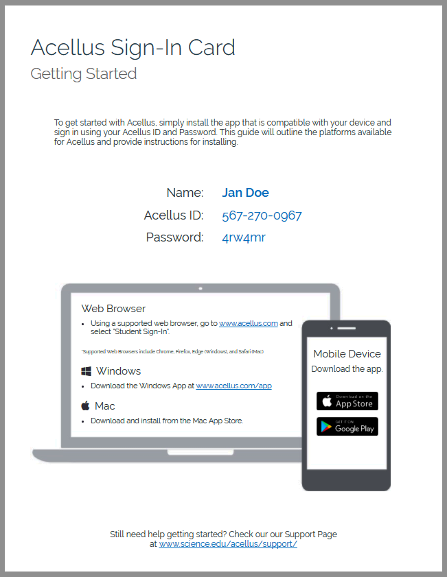 Roger Billings Blog for Educators - Quick Acellus Enrollment