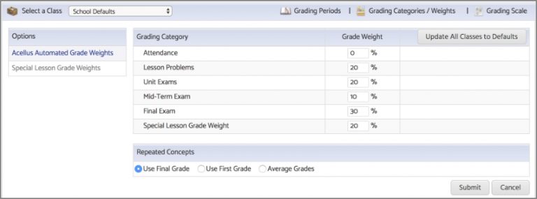 Acellus Adds New Grading Feature — Attendance