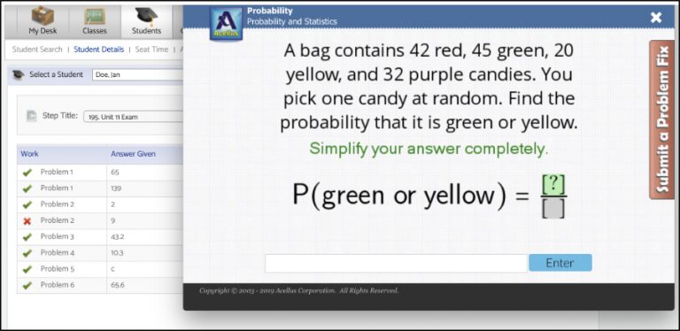 Acellus Releases NEW Teacher Feature — Submit a Problem Fix