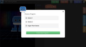 New Acellus Feature Released: Robotics Dance Programming