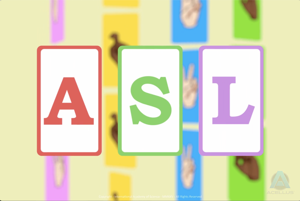 Elementary ASL | Acellus Learning System